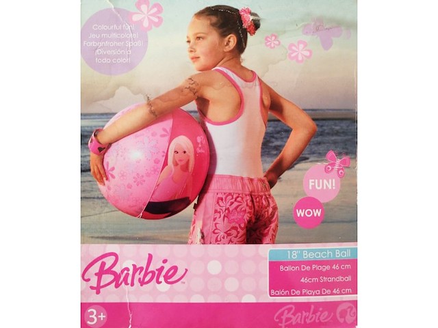 Lopta na naduvavanje BARBIE 46cm