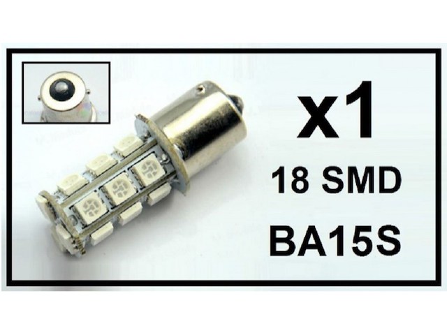 LED Sijalica - BA15S - BELA - 1 komad