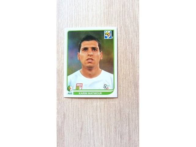 Južna Afrika broj 235 World cup 2010 Panini