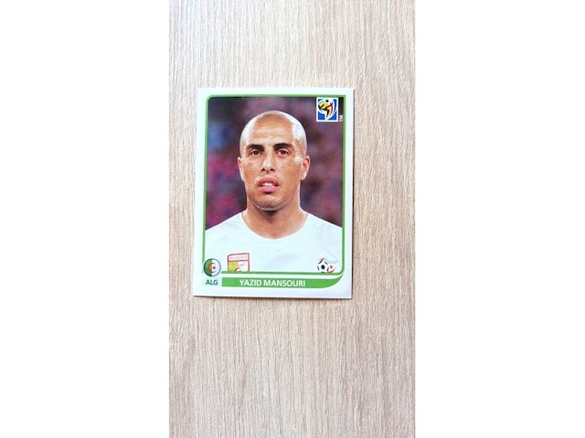 Južna Afrika broj 229 World cup 2010 Panini