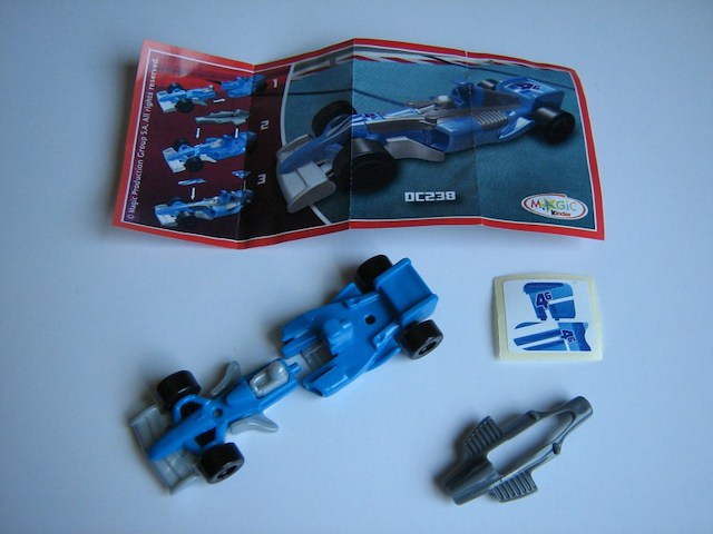 Kinder surprise DC238 formula plava Sprinty