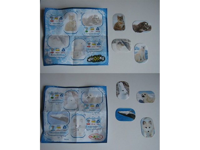 Kinder surprise TR105 Polarne životinje Natoons