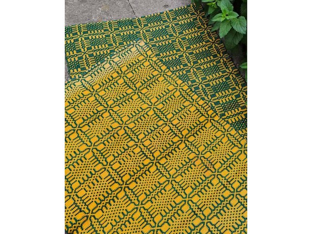 Rucno tkani prekrivac 210 x 70