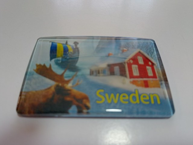 Magnet za frižider  Sweden Švedska NOVO....