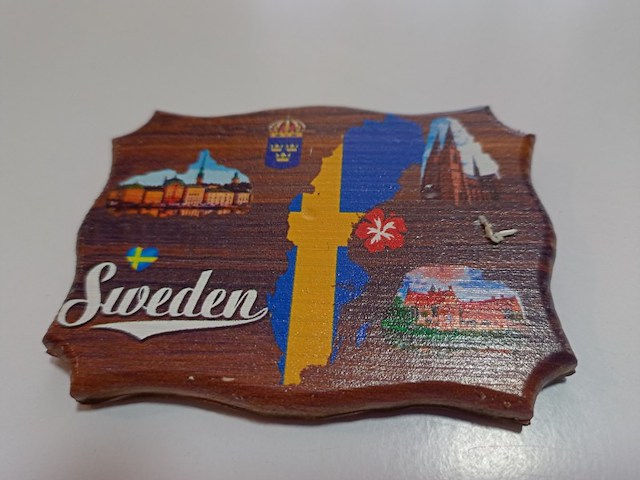 Magnet za frižider Sweden Švedska NOVO....