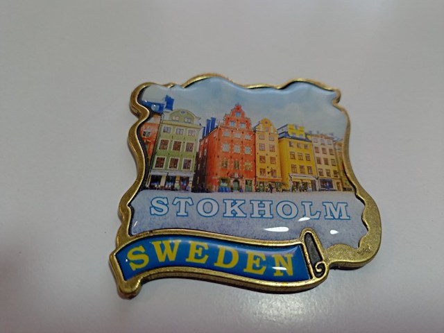 Magnet za frižider Stockholm Štokholm NOVO....