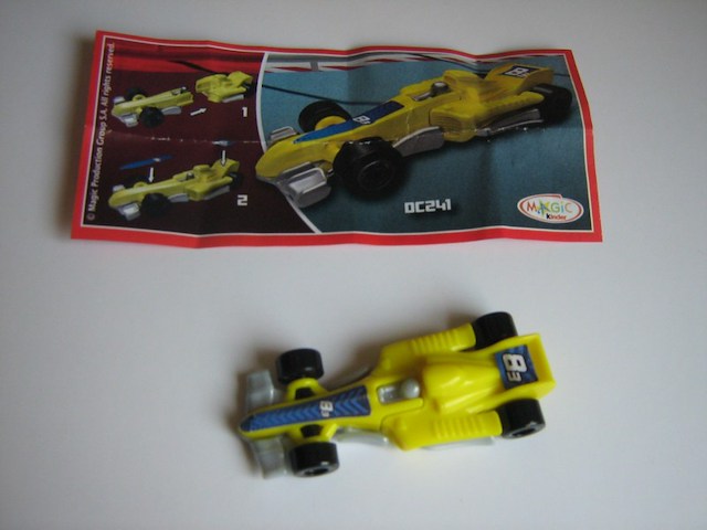 Kinder surprise DC241 formula žuta