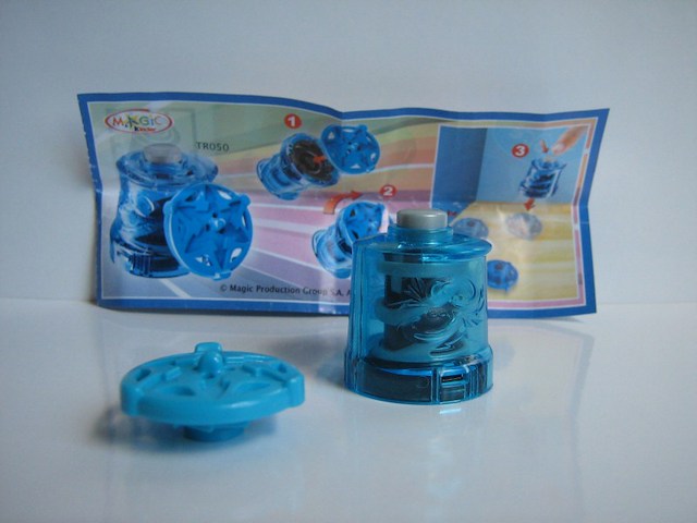 Kinder surprise spiner/čigra plava TR050, Go move