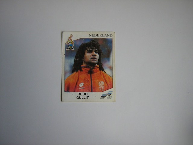 Slicica br. 132 Euro 92 Panini, Ruud Gullit