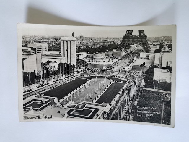 Razglednica - Paris - Exposition Internationale 1937