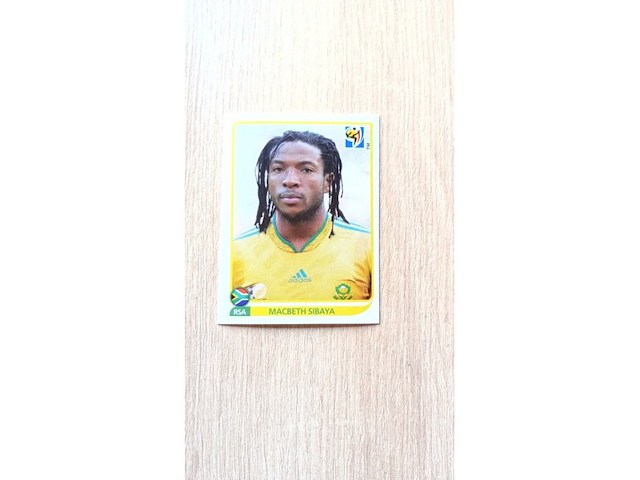 Južna Afrika broj 039 World cup 2010 Panini