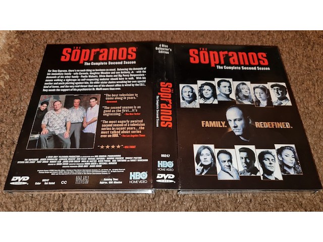 The Sopranos, The complete second season 4DVDa