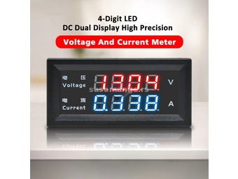 LED Voltmetar - Ampermetar 0-200V, 0-10A 4 Decimale.