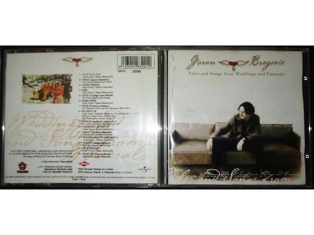 Goran Bregovic-Tales and Songs from Weddings CD (2002)