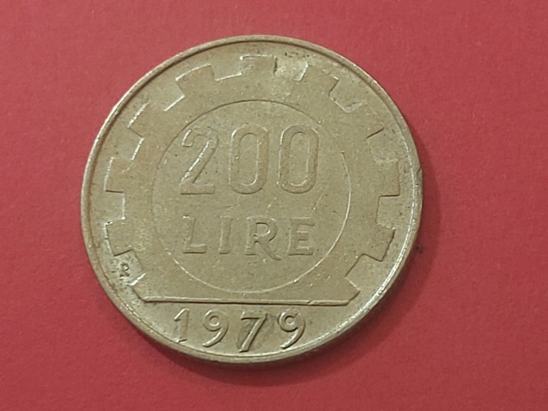 Italija - 200 lire 1979 god