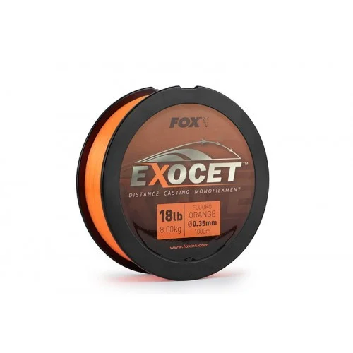 Fox EXOCET FLUORO ORANGE MONO 0,30mm 6,5kg 1000m