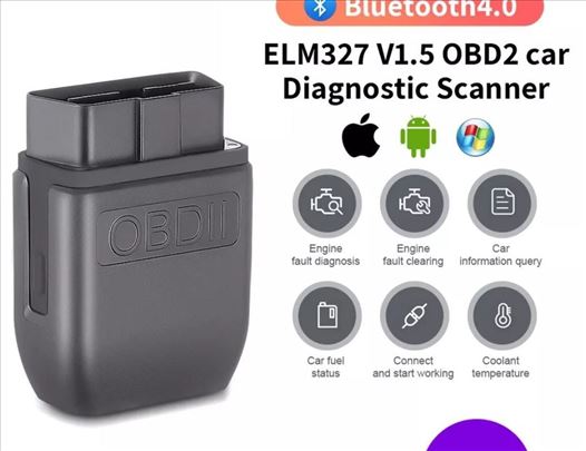ELM327 V1.5 OBD2 Bluetooth Dijagnostika za IOS And