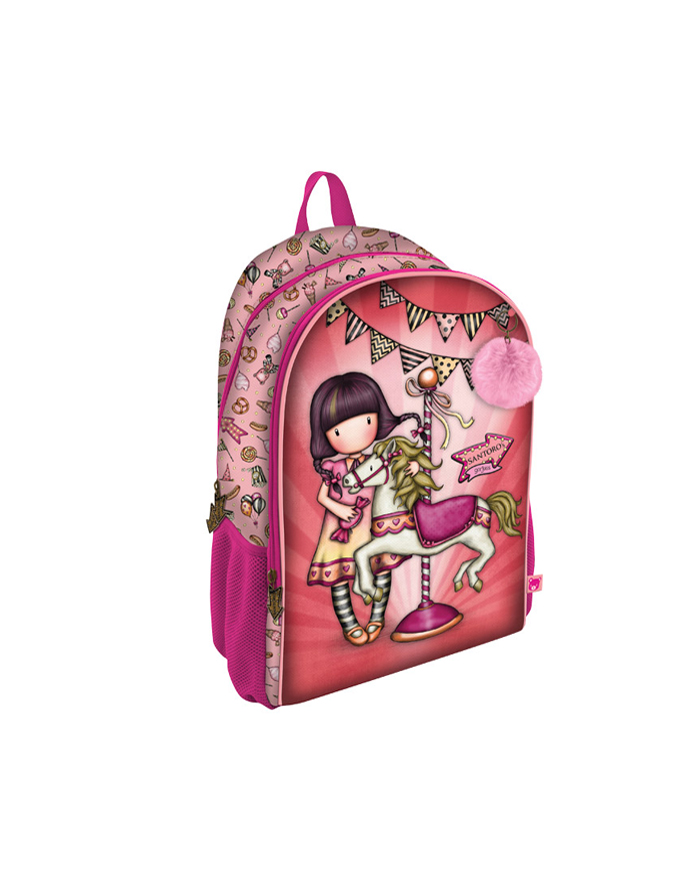 RANAC GORJUSS CAROUSEL 2ZIP 1109GJ05 PINK Santoro