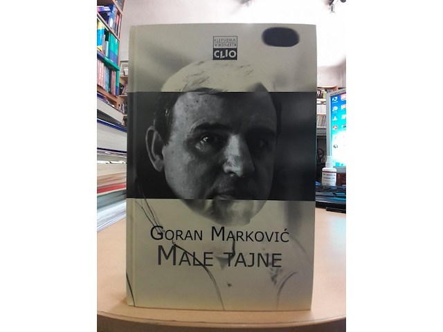 MALE TAJNE - Goran Marković - Posveta autora