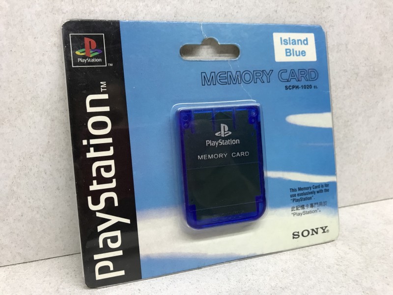 PS1 Memory Card ISLAND BLUE / Memorijska kartica / ORIG