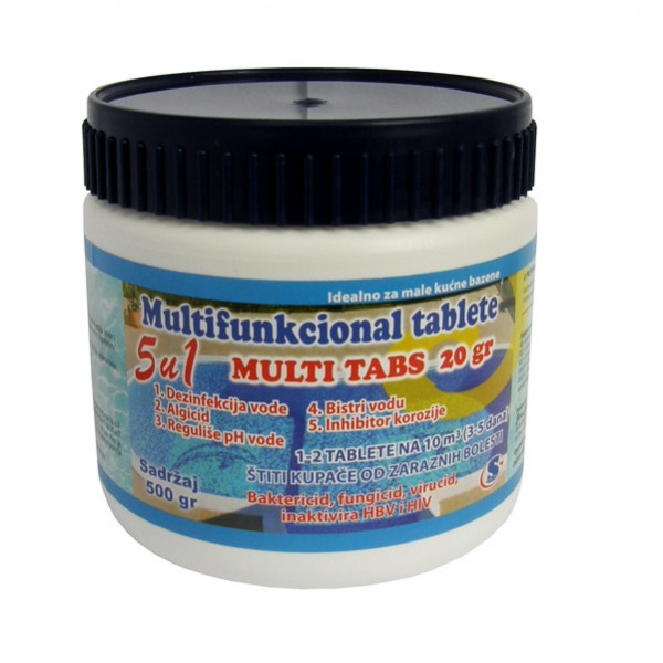 Multifunkcionalne tablete 5u1 20g – 500g