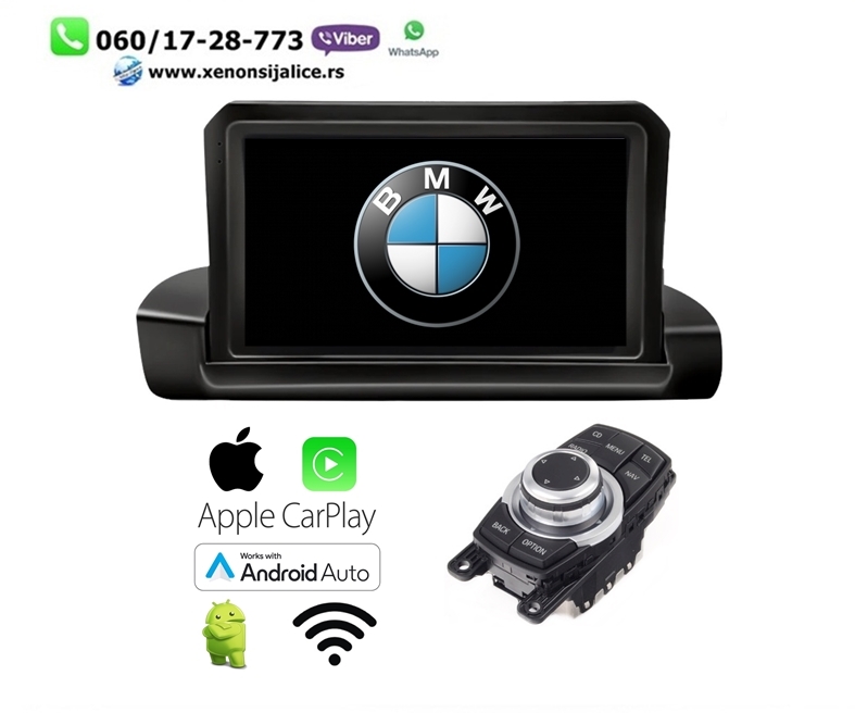 BMW 3 E90 E91 E92 ANDROID MULTIMEDIJA NAVIGACIJA TOUCH SCREEN 10 INCA