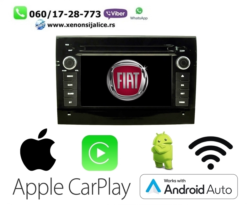 FIAT DUCATO MULTIMEDIJA ANDROID,CAR PLAY NAVIGACIJA TOUCH SCREEN 7 INCA