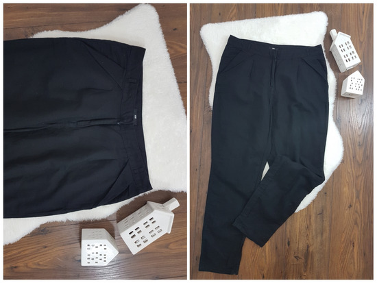 H&M * 38 * lanene pantalone * kao NOVO