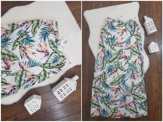 H&M * 32 * midi suknja * NOVO