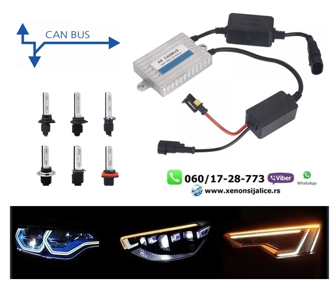 XENON BALAST A9 AC CAN BUS TEHNOLOGIJA SKYLINE UNIVERZALNI