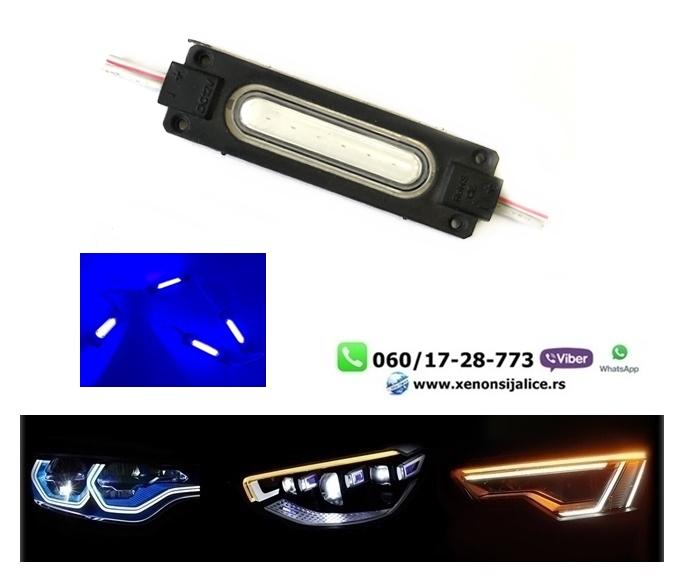 LED GABARIT 12V PLAVI