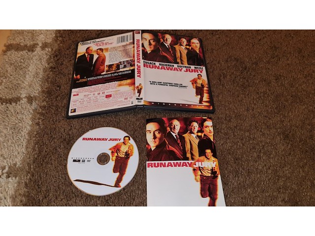 Runaway jury DVD