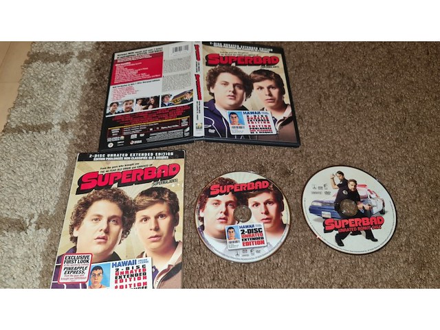 Superbad 2DVDa , unrated extended edition