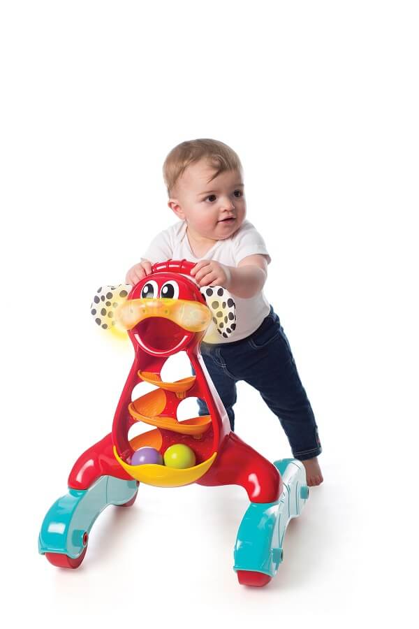 Hodalica za bebe Dragon 15356 Playgro crvena