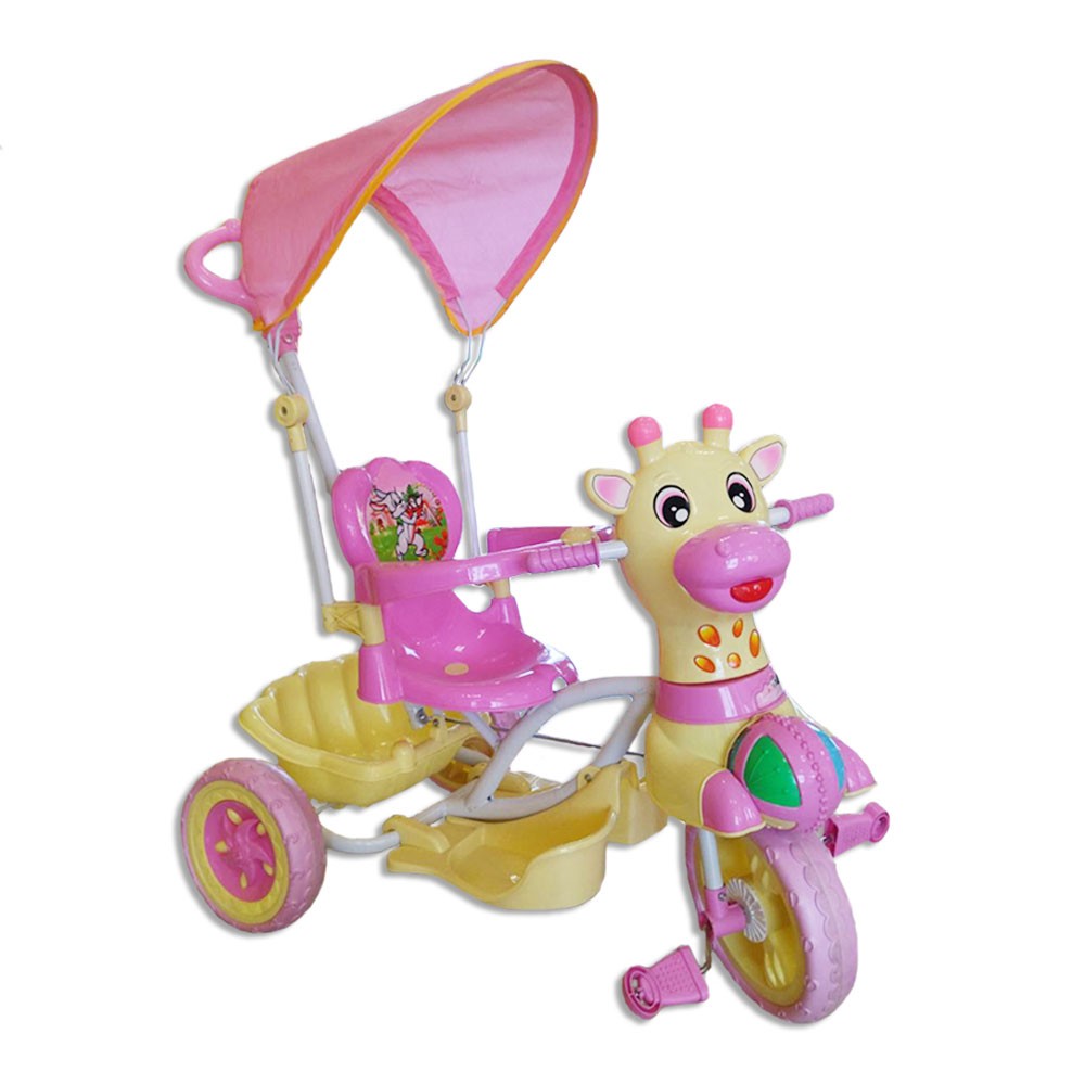 ŽIRAFA TRICIKL GURALICA SA PEDALAMA