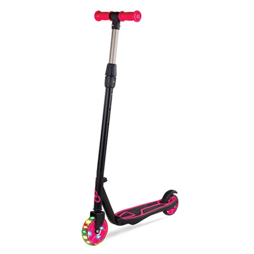COOL TROTINET SA DVA SVETLEĆA TOČKA PINK 5+