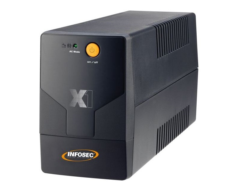 INFOSEC COMMUNICATION X1 1600 USB IEC UPS