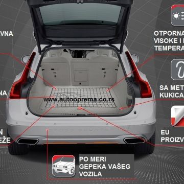 Audi A3 sa 5 vrata 2003-2013 mreža za gepek