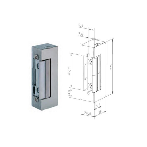 Elektromagnetni prihvatnik Fail Safe E7R D9139