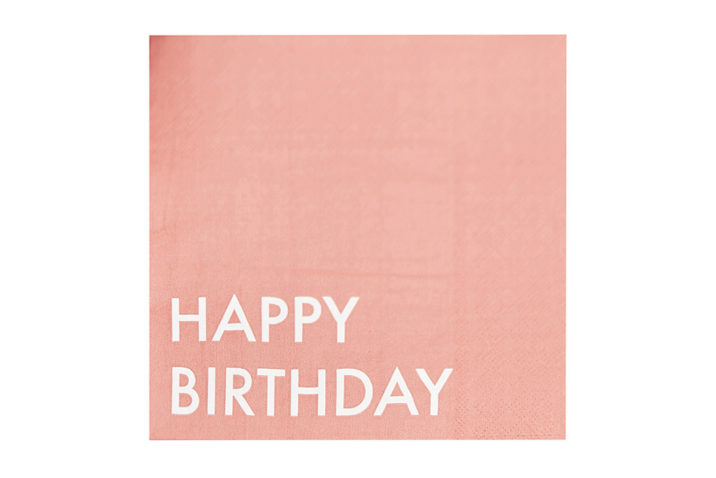 Salvete Happy Birthday 33cm – 16 kom