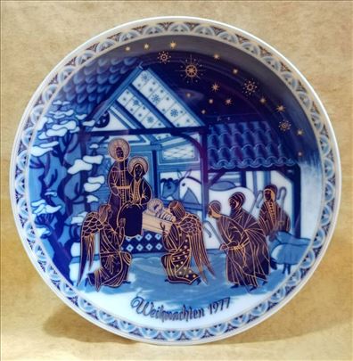 Zidni tanjir G. Kuhnlenz - Bavaria porcelan