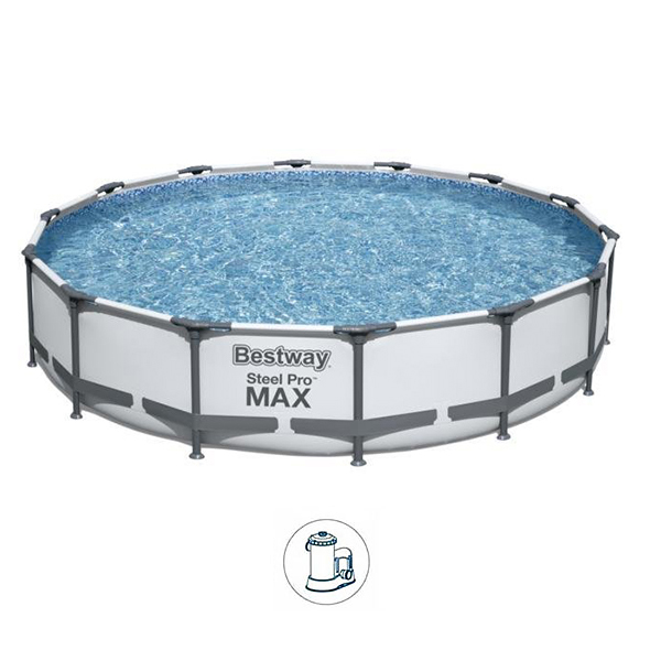 Bestway Bazen za dvorište sa čeličnim ramom i pumpom Max Pool 305x76cm 56408