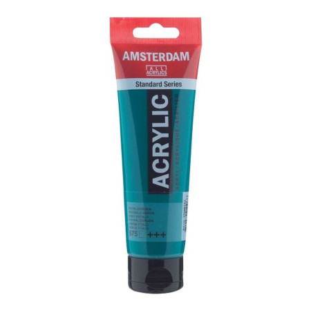 Amsterdam, akrilna boja, phthalo green, 675, 120ml ( 680675 )