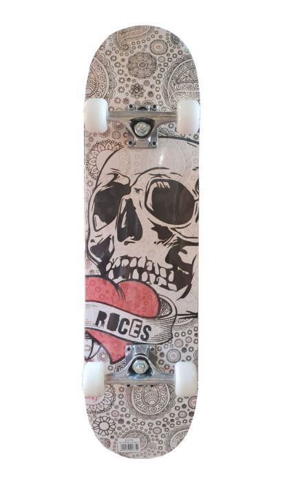 ROCES SKATEBOARD TEXTURESKULL CONCAVE