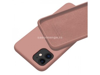 MCTK5-IPHONE 12 Pro * Futrola Soft Silicone Rose (159)