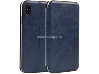 MCLF11-SAMSUNG S21 Ultra * Futrola Leather FLIP Blue (149)