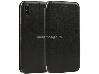 MCLF11-IPHONE XS Max * Futrola Leather FLIP Black (149)