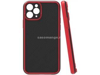 MCTR82-XIAOMI Redmi Note 10 5g * Textured Armor Silicone Red (79)