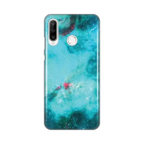 Silikonska futrola - maska print za Huawei P30 Lite Marbel Sky