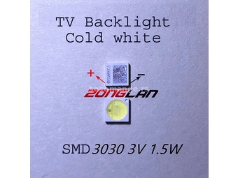 Led diode 3030 3v za reparaciju pozadinskog osvetlenja tv